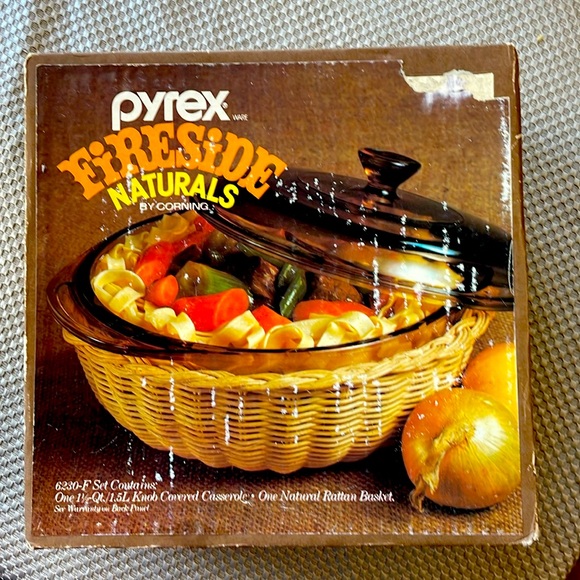 Pyrex | Kitchen | New Sealed Pyrex Fireside Naturals 623f 5 Qt | Poshmark